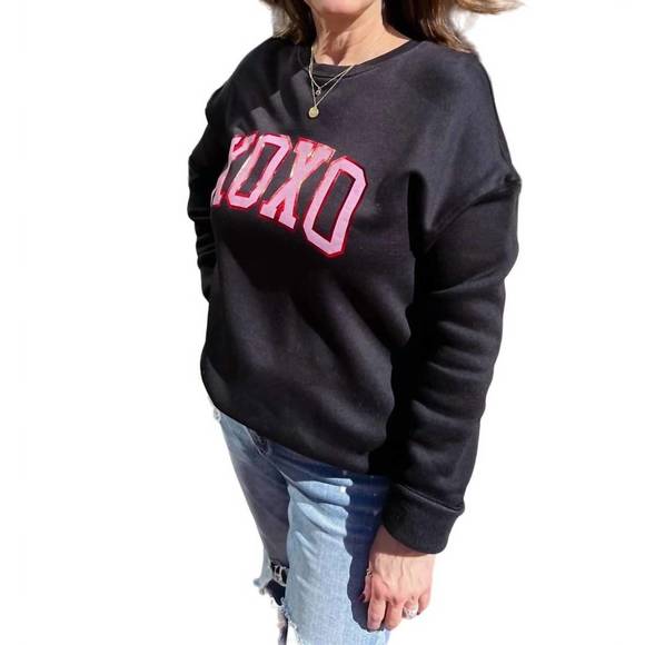 Oat Collective | Tops | New Oat Collective Xoxo Foil Sweatshirt In ...